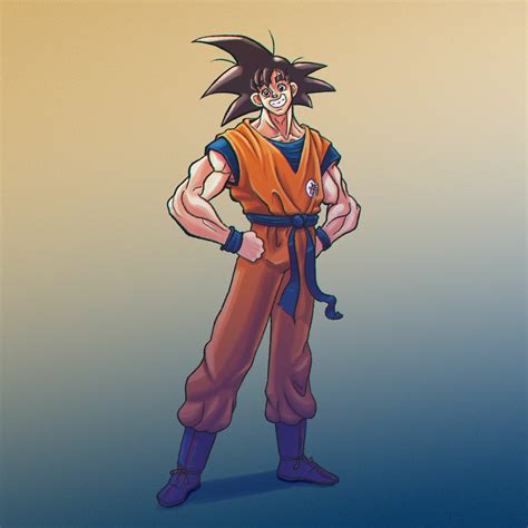 Goku Fan Art Cute At Evelyn Ayala Blog