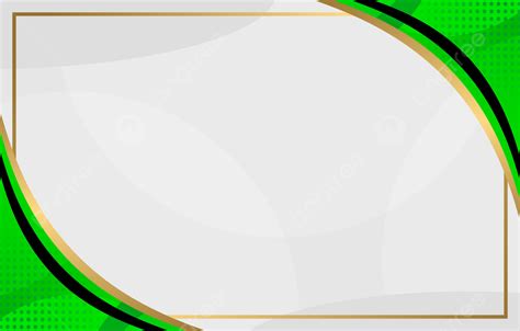 금 테두리 인증서가 있는 녹색 프레임 벡터 초록 프레임 자격증 배경 일러스트 및 사진 무료 다운로드 Pngtree