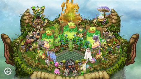 My Singing Monsters Plant Island Layout