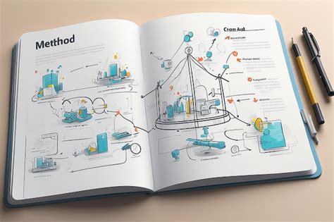 Premium Ai Image Scrum Method Concept Illustration