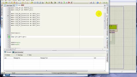 Digital Clock Using Lcd Youtube