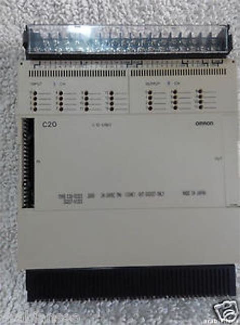 Omron Sysmac C20 Io Unit Type C20 Si221 3g2c7 Made In Japan