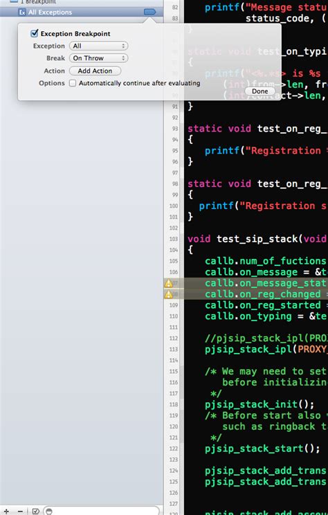 Objective C How To Get Source Code Line From Stack Trace In Obj C