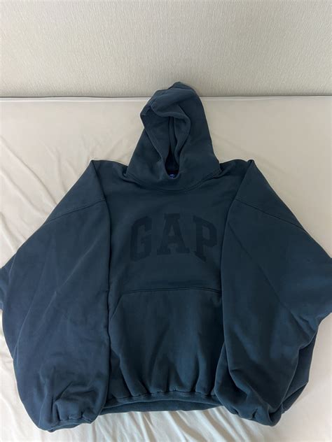 Yeezy Gap Dove Hoodie 다크블루 후기 패션 에펨코리아