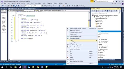 Create Simple Mvc Application 01 Youtube