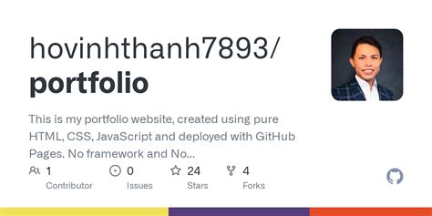 Github Hovinhthanh7893portfolio This Is My Portfolio Website Created Using Pure Html Css