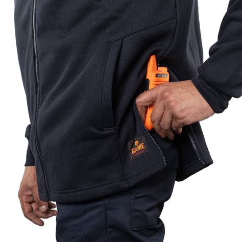 Game Next Gen Station Full Zip Hooded Job Shirt All Hands Public Safety