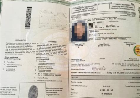 Complete Guide On South Africa Temporary Driver S Licence