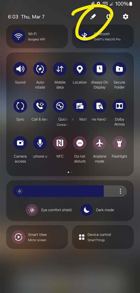 solved can t editing quick settings samsung community 2831153