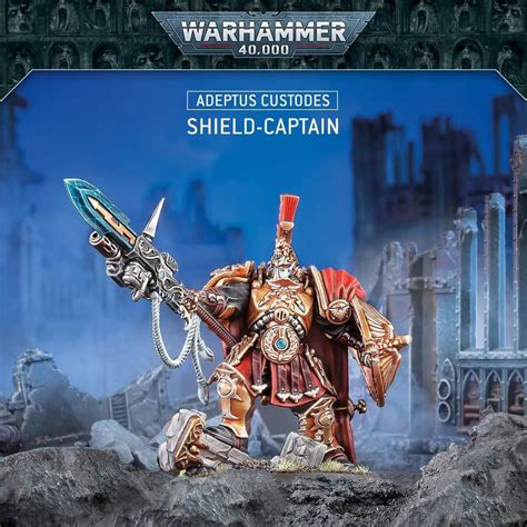 New Shield Captain Model R Adeptuscustodes