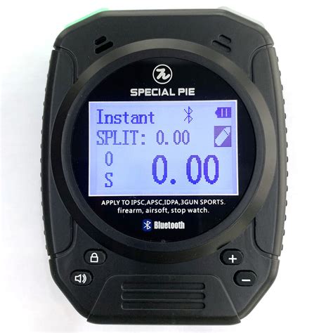 IPSC Competition Shot Timer Bluetooth Verison Sensor Buzzer Beeper For RO Hunter Firearm Rapid