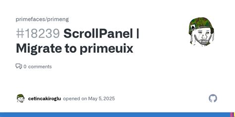 Scrollpanel Migrate To Primeuix · Issue 18239 · Primefacesprimeng