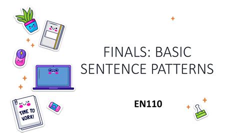 Basic Sentence Patterns Pdf Programming Languages Computing
