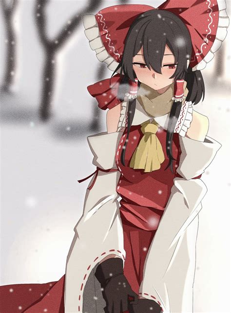 Hakurei Reimu Touhou Drawn By Mesuosushi Danbooru