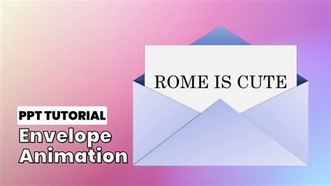 How To Create An Envelope Opening In Powerpoint At Roger Miguel Blog