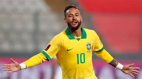 Neymar Jr Reacts After Leading Brazil To A Win Against Ecuador In World Cup Qualifier