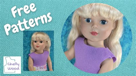 Free Doll Clothes Patterns Super Simple Sewing Tutorial For 18 Inch