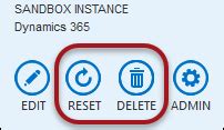 Tip Delete Vs Reset For Dynamics Instances Power Platform Dynamics CRM Tip Of The Day
