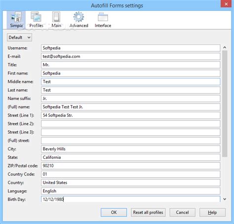 Autofill Forms Download Softpedia