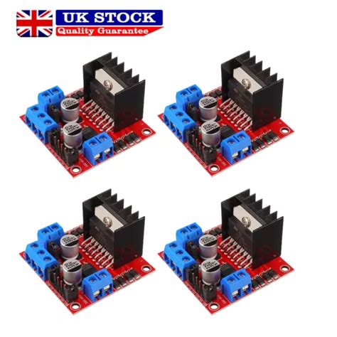 L298n Dual H Bridge Dc Stepper Motor Driver Controller Board Arduino