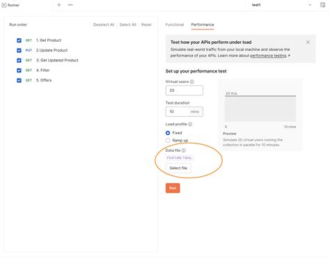 Ability To Use Data Files With Performance Testing · Issue 12107