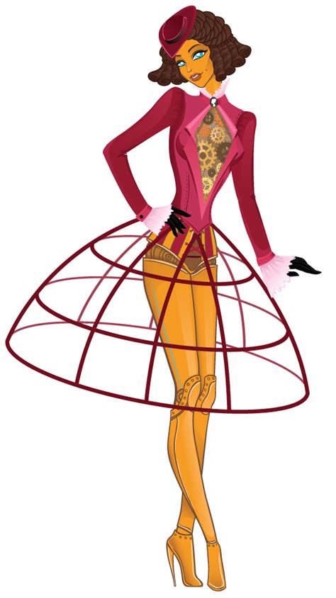 Paper Doll Steampunk On Behance