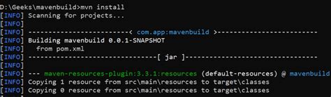 Maven Build Lifecycle Geeksforgeeks