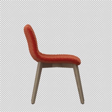 Premium Psd 3d Render Of Isometric Chair
