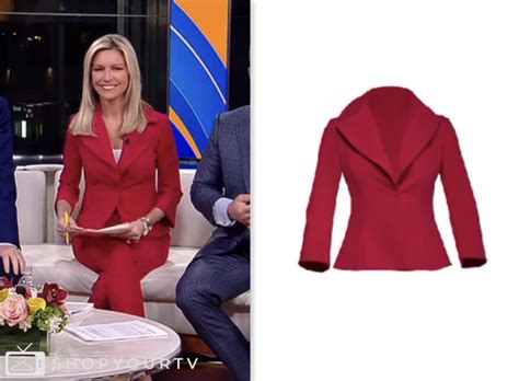 Fox And Friends March 2024 Ainsley Earhardts Red Jacket Shop Your Tv