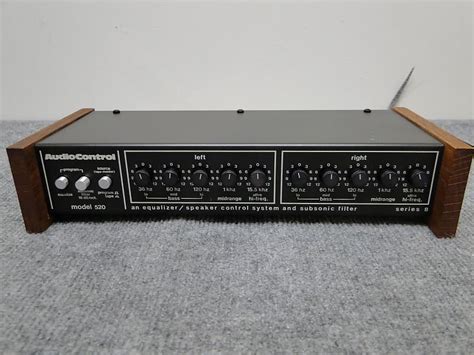 Audio Control Model 520 Equalizer Speaker Control Reverb