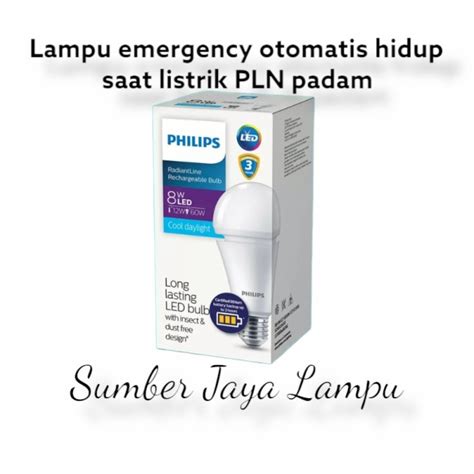 Jual Lampu Lampu Led Philips Emergency Watt Shopee Indonesia