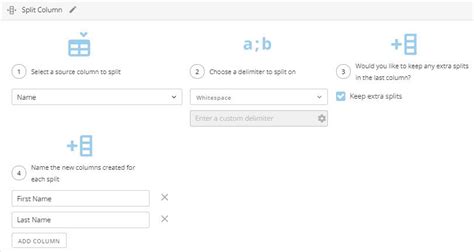 Way To Split Column Name Into First And Last Domo Community Forum