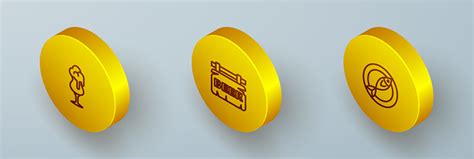 아이소메트릭 라인 맥주 한 잔 맥주와 건어물 아이콘이 있는 거리 간판을 설정합니다 벡터 0명에 대한 스톡 벡터 아트 및 기타 이미지 0명 3차원 형태 간판 Istock