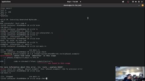 Uc Riverside Cs152 Compiler Design Part 8 Empty Functions Code Generation Youtube
