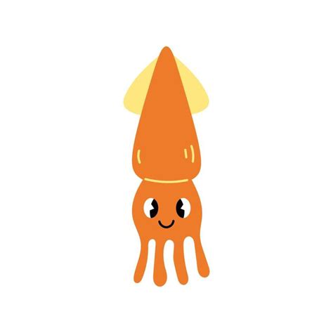 Squid Drawing Vector Art Icons And Graphics For Free Download