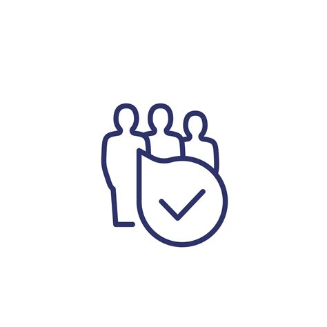 Team Skills Line Icon On White Vector Art At Vecteezy