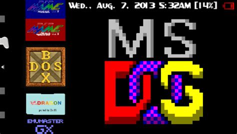 PSP Dos Box Navigator 1 51 Dosbox Pre Set Up PSX Place