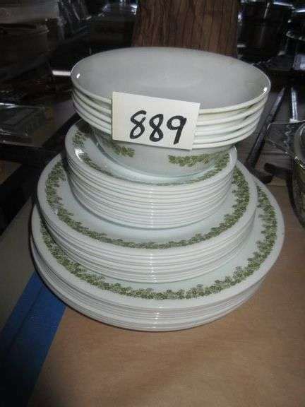 Vintage Corelle Spring Blossom Set World Wide Auction Inc