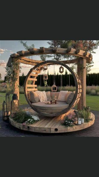 ساخت تاب چوبی و آلاچیق فضای باز ایده های 2023 فن و هنر