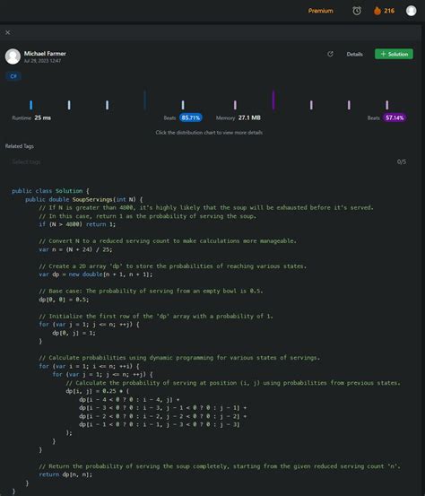 Day 216 Of Xx Completing At Least One Leetcode Problem Per Day Until