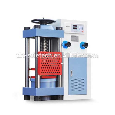 Concrete Tensile Hydraulic Compression Testing Machine