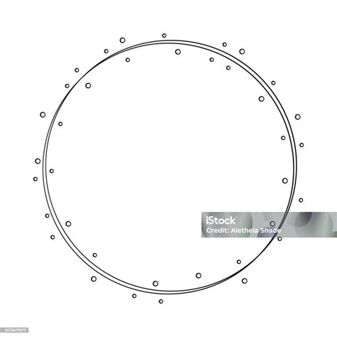 간단한 둥근 기하학적 프레임 테두리 결혼식 또는 생일 초대장 브로셔 포스터 및 명함을 위한 벡터 현대 디자인 템플릿 결혼식에 대한 스톡 벡터 아트 및 기타 이미지 Istock