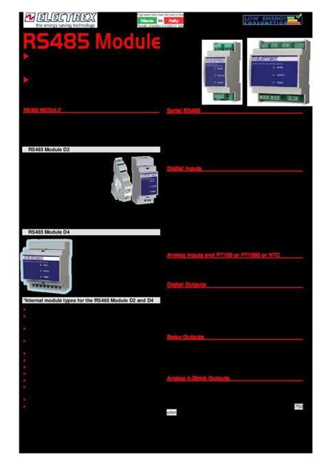 Module RS Electrisium International