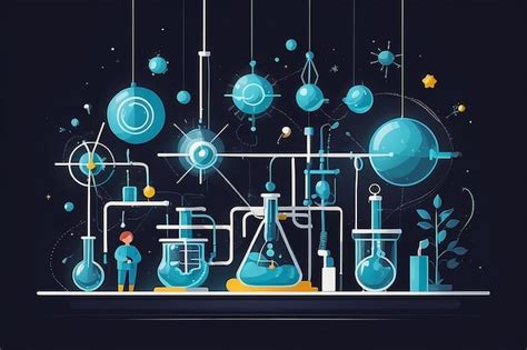 Premium Photo Illustrate A Physics Lab With Babes Experimenting On The Principles Of