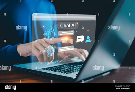ai chatbot conversation using artificial intelligence technology smart robot ai generative ai