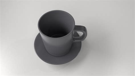 컵과 접시 10 3d 모델 6 Unknown Blend Dae Obj Free3d