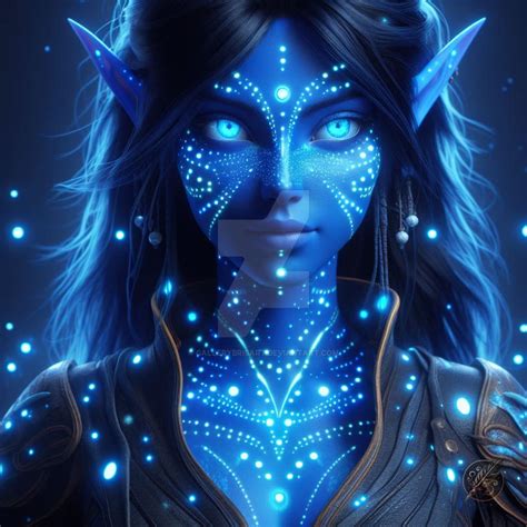 Avatar Girl By Gallerybrisart On Deviantart