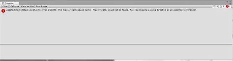 C Enemy Ai Combat Script Error Questions And Answers Unity Discussions