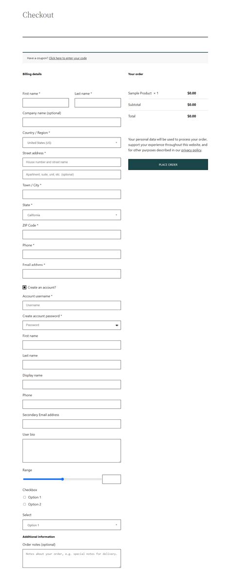 Registration Form Fields For Woocommerce Woocommerce Marketplace