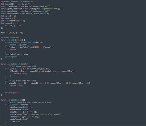 Github Parthkalkar Snake Game Javascript Simple Snake Game Made With Vanilla Js Html And Css